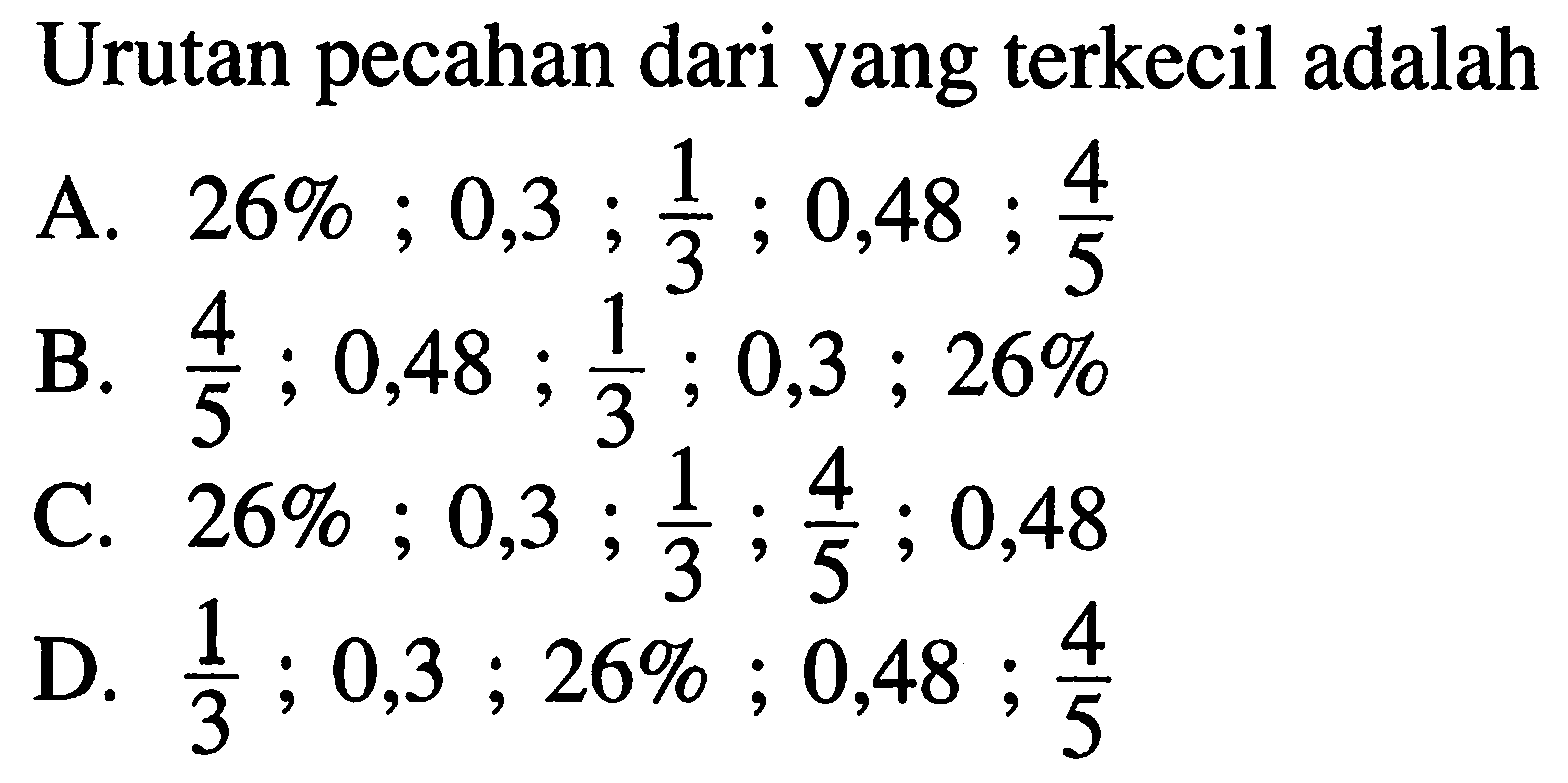 Urutkan Bilangan Berikut Dari Yang Terbesar Hingga Terkecil, 40% OFF