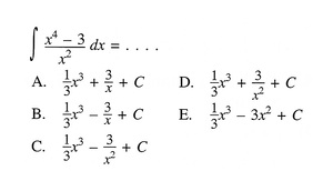 integral (x^4-3)/x^2 dx=...