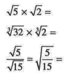 akar(5)xakar(2)= 32^(1/3)x2^(1/3)= akar(5)/akar(15)=akar(...